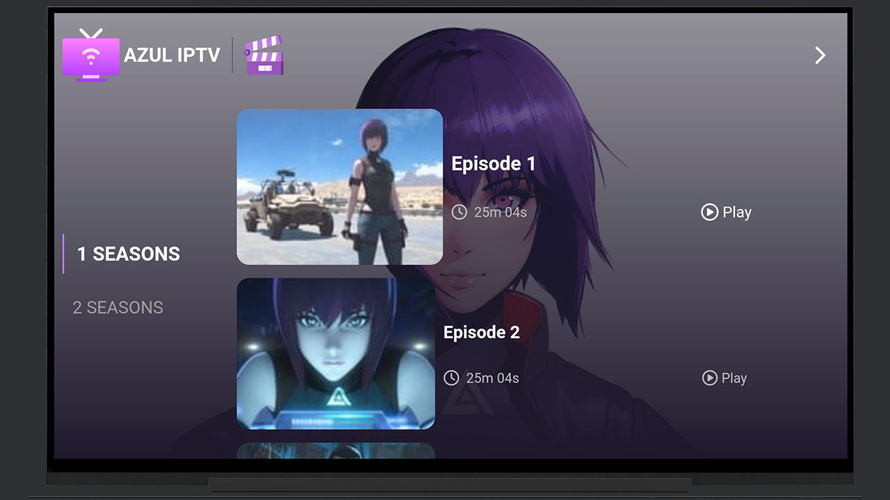 AZUL IPTV XTREAM, Multiple Format, Flutter AppMobile & Android TV, Admob by Azul_Mouad